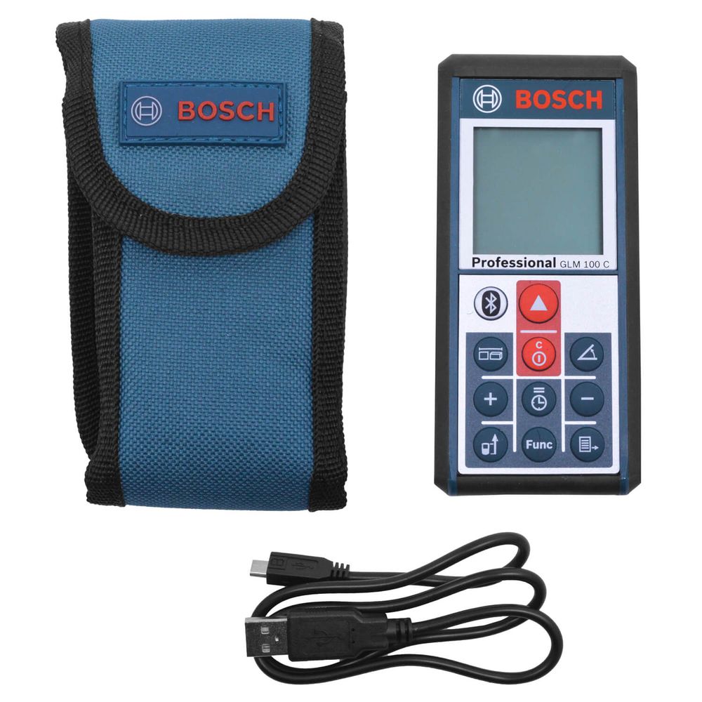 Trena à Laser GLM 100C Bosch - Diafer