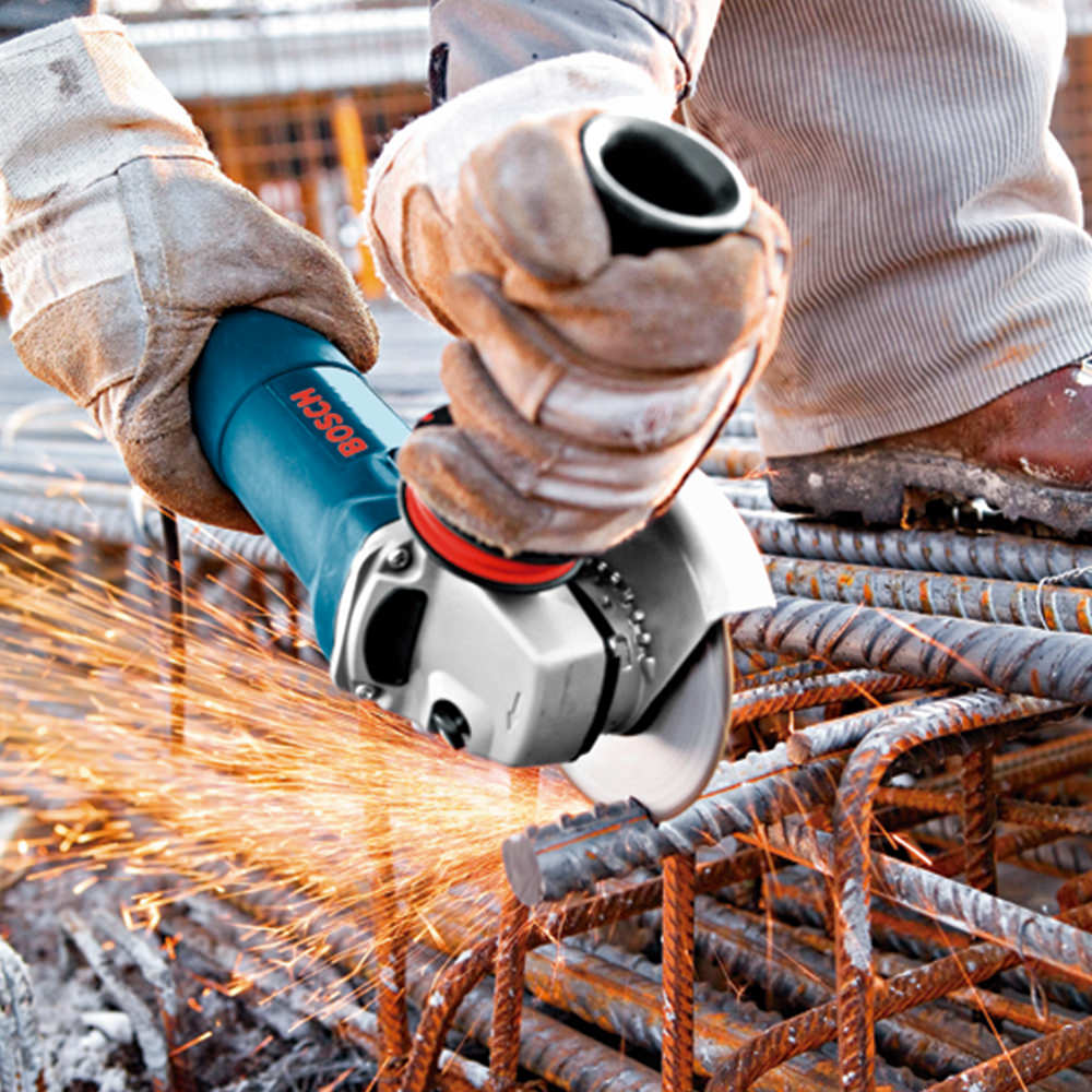 Esmerilhadeira Bosch Angular GWS 8-115 800W 4.1/2 Pol - Diafer