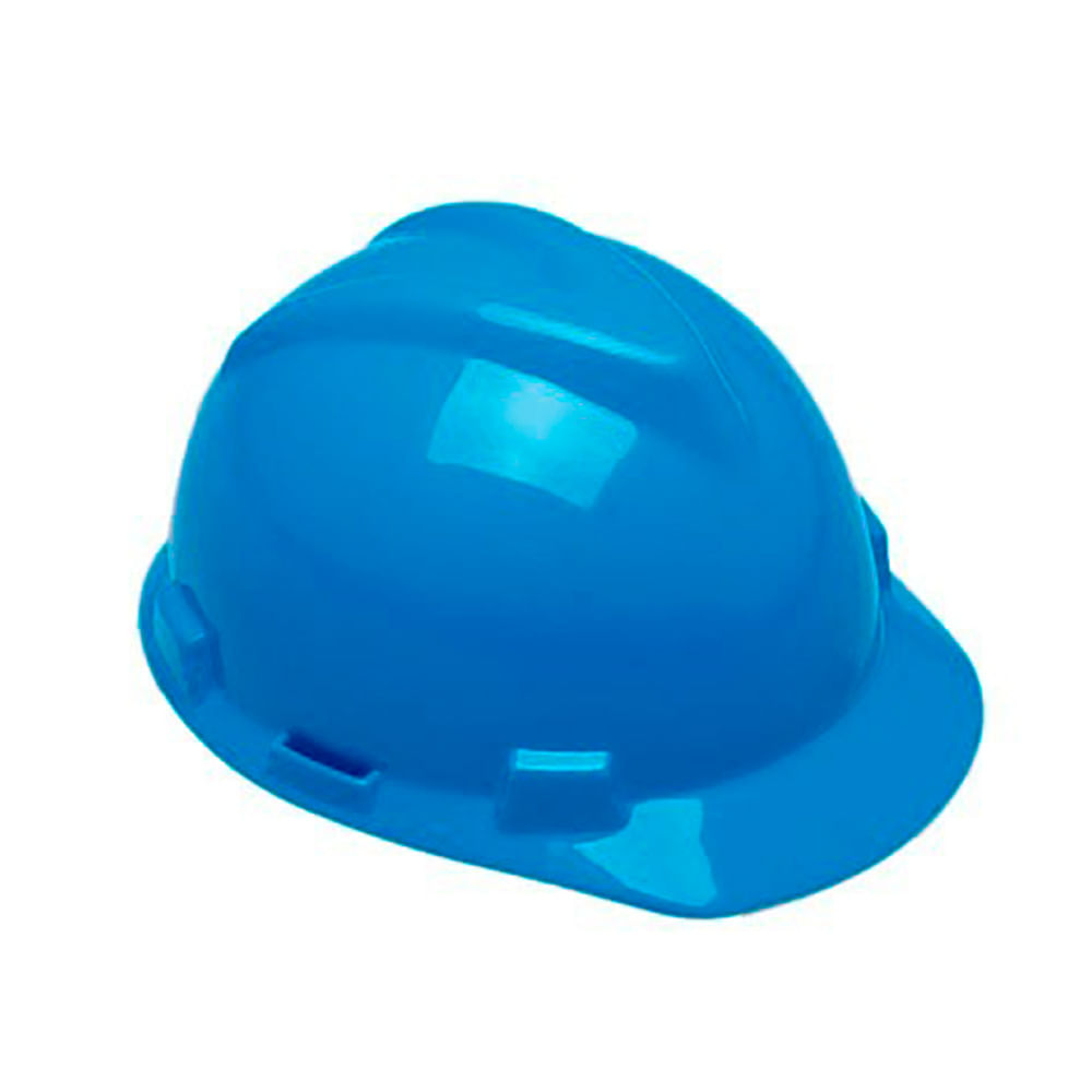 Capacete de Segurança MSA V-Guard com aba frontal e Carneira - Diafer