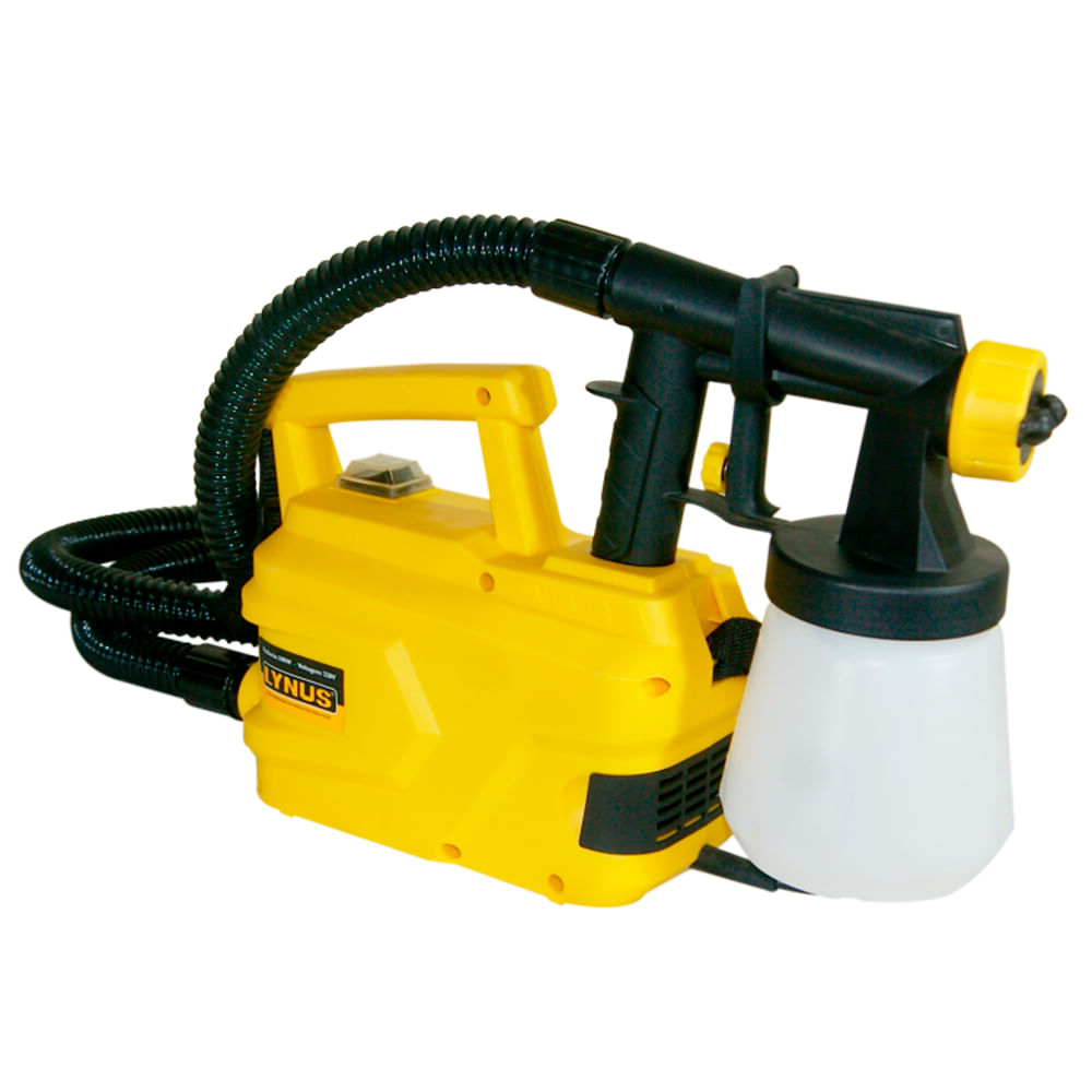 Pistola de Pintura Pulverizadora Lynus PL-500 500W - Diafer