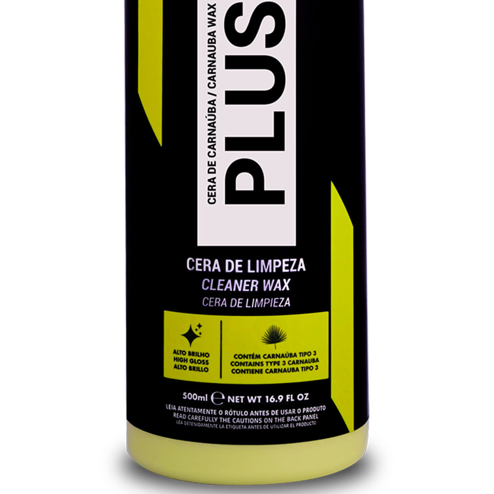 Cera de Carnaúba Vonixx Plus Limpadora e Protetora 500ml - Diafer