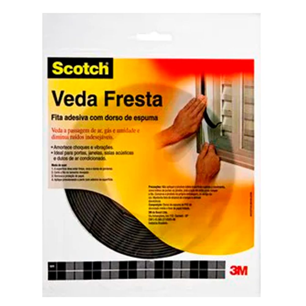 Fita Veda Fresta Scotch 3M 19 mm x 5 Metros - Diafer
