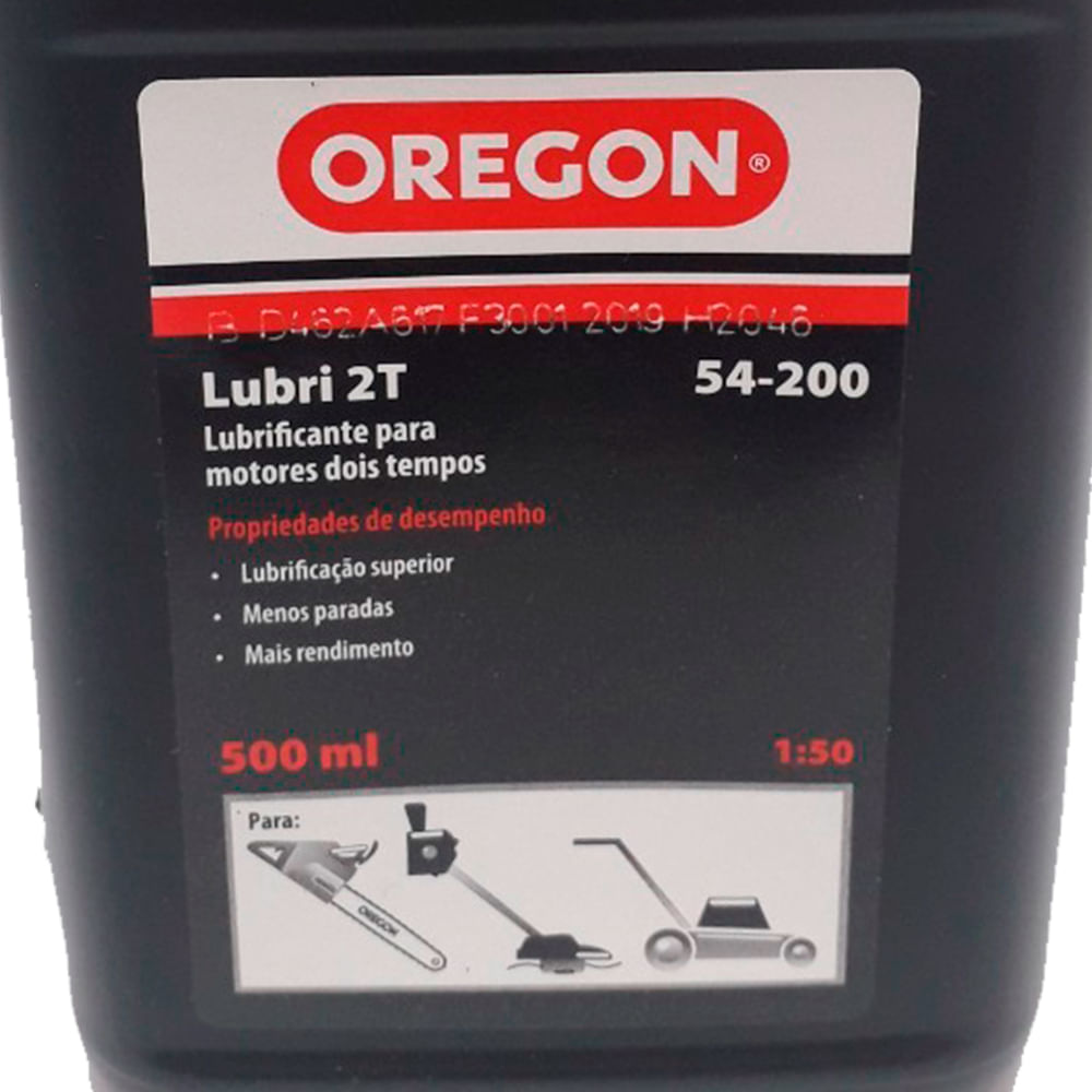 Óleo Lubrificante Oregon para Motor 2 Tempos 500 ml - Diafer