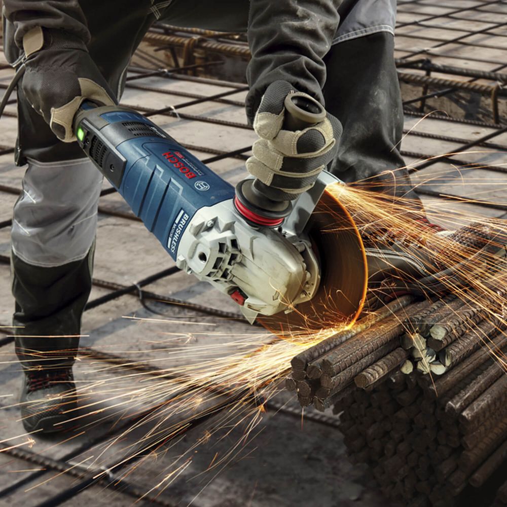 Esmerilhadeira Angular Bosch Brushless GWS 30-180 PB 7 Pol 2800W - Diafer