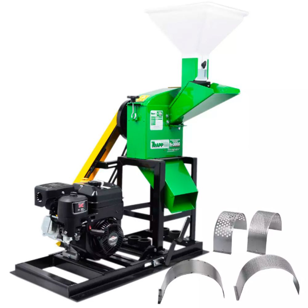 Triturador Forrageiro Trapp TRF-300G a Gasolina com Motor 7,0Hp - Diafer