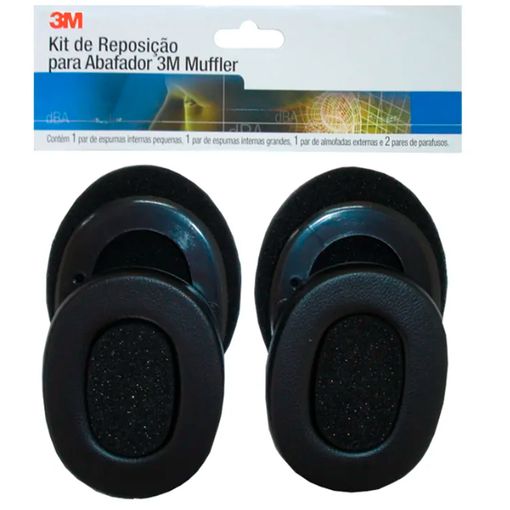 Conjunto de Reposição 3M Para Abafadores Muffler - Diafer