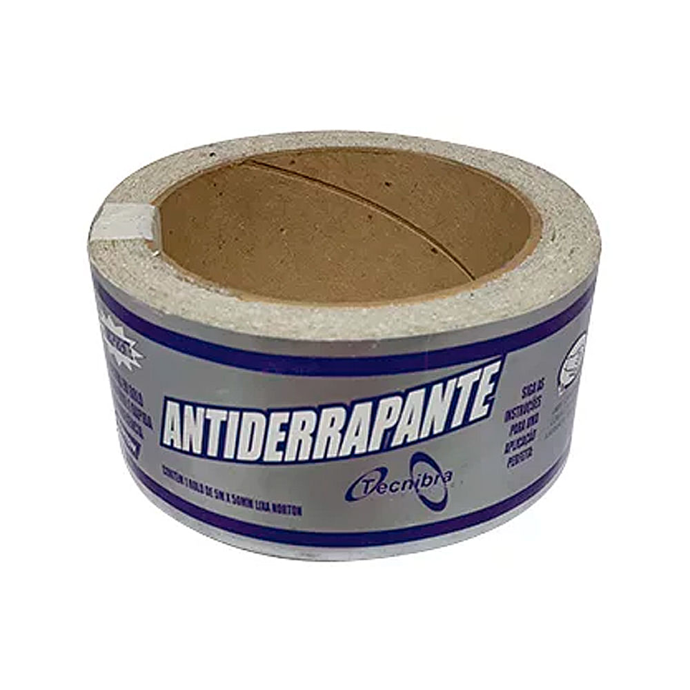 Fita Tecnibra Antiderrapante Transparente 50mm x 5m - Diafer