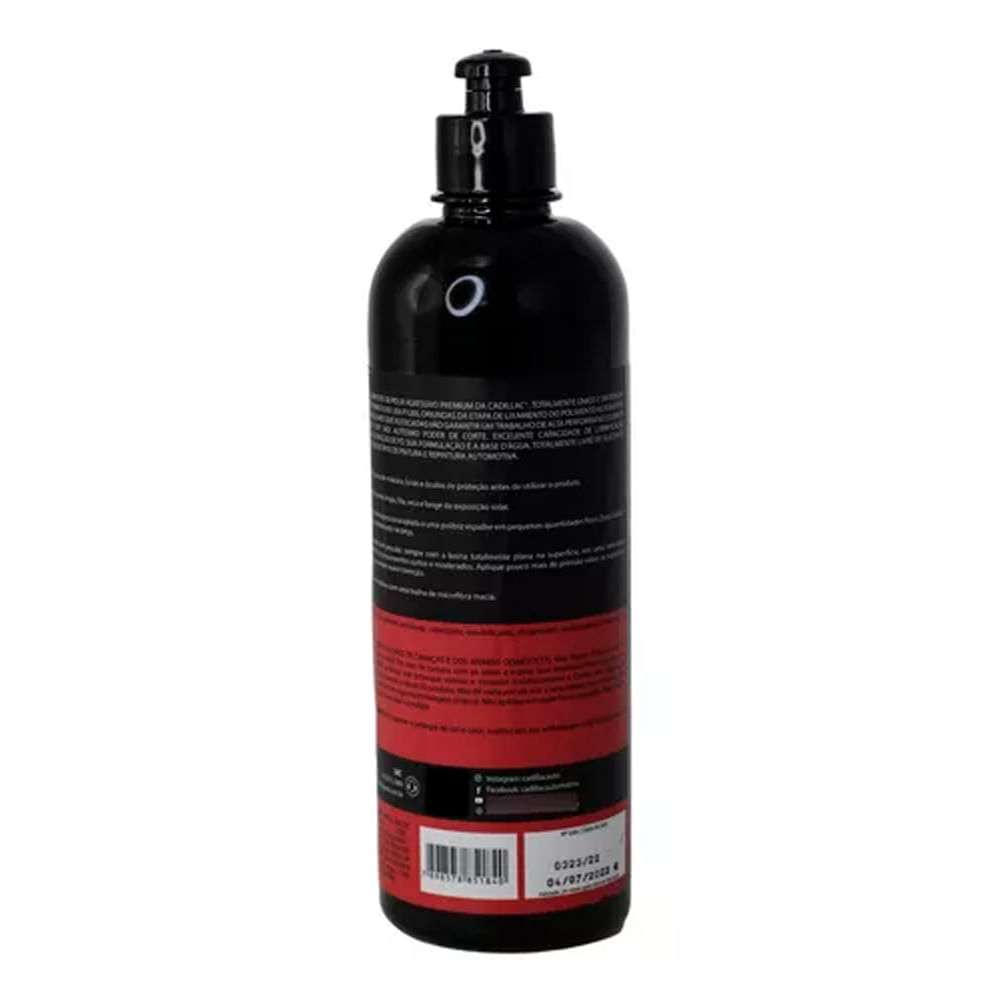 Composto Polidor Cadillac Risco Zero Corte 500g - Diafer