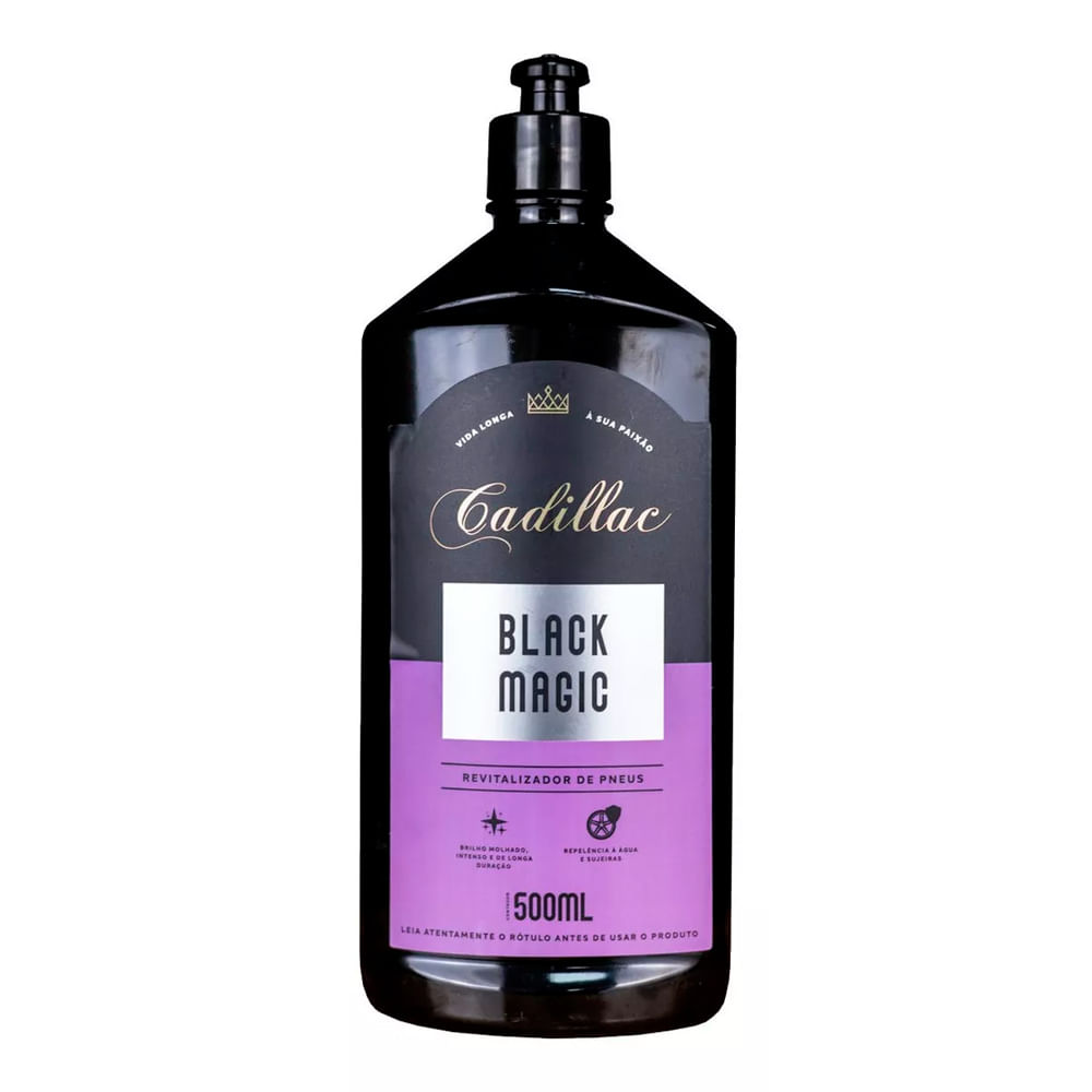 Revitalizador de Pneus Black Magic Cadillac 500ml - Diafer
