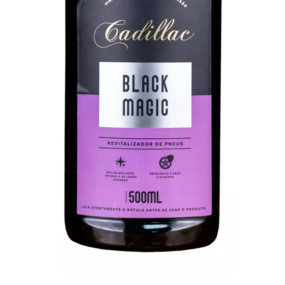 Revitalizador de Pneus Black Magic Cadillac 500ml - Diafer